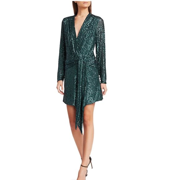 Jonathan Simkhai | Dresses | Jonathan Simkai Sequin Draped Dress Nwt ...